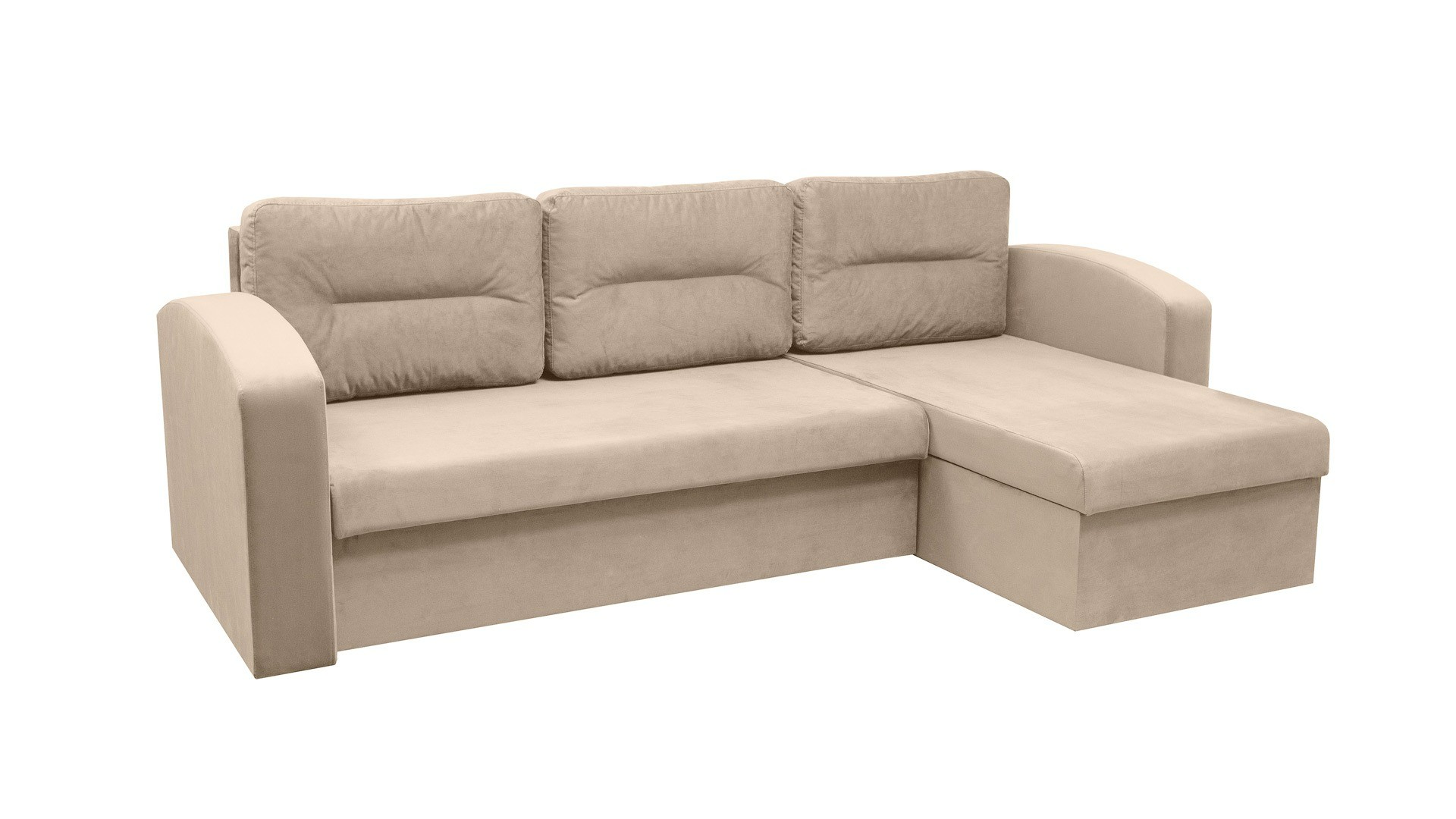 Купить Диван угловой Магнат (ППУ) - Ньютон лайт беж (М-Стиль) в Минске